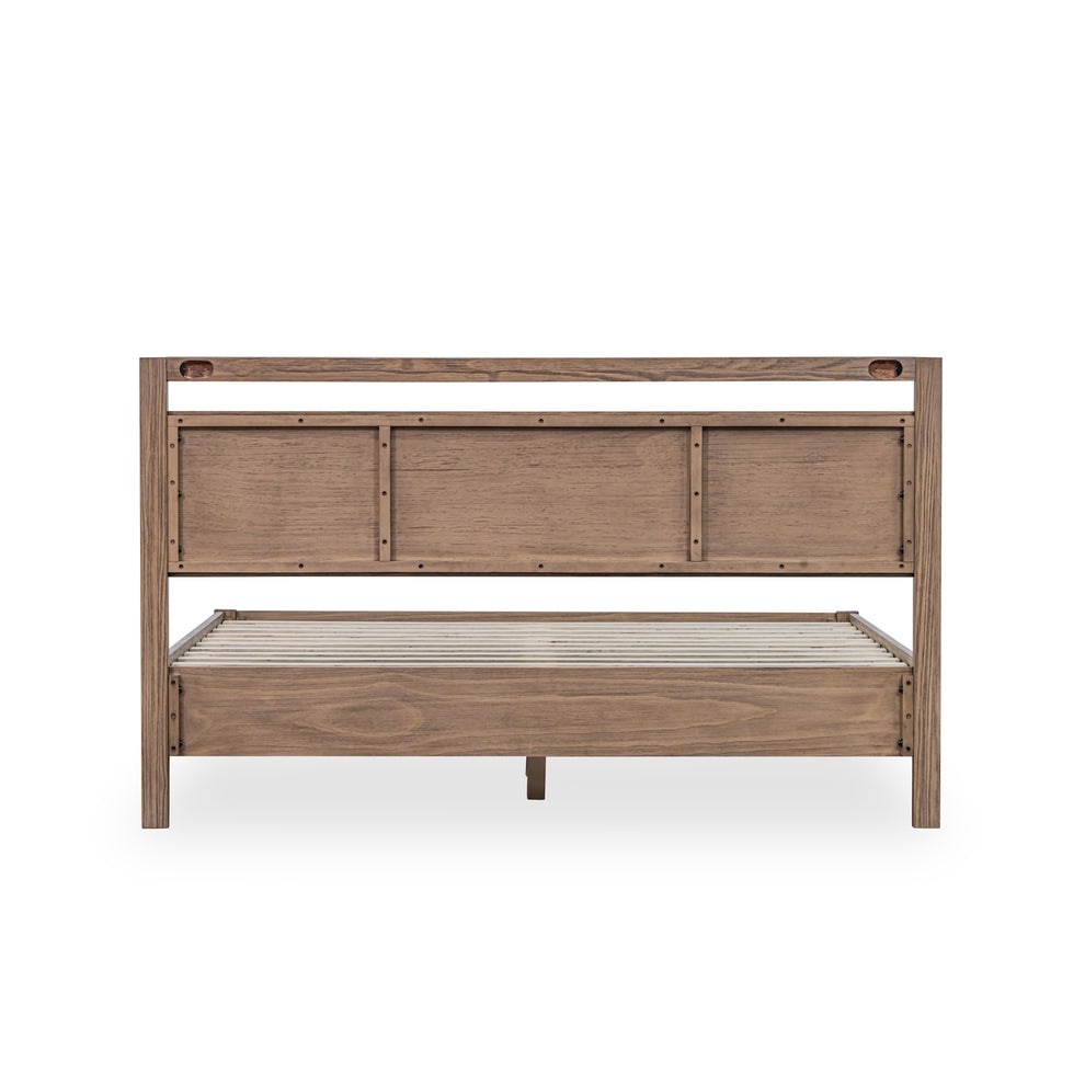 Dream Queen Bed - Solid Wood Frame with Headboard | Modern Luxury